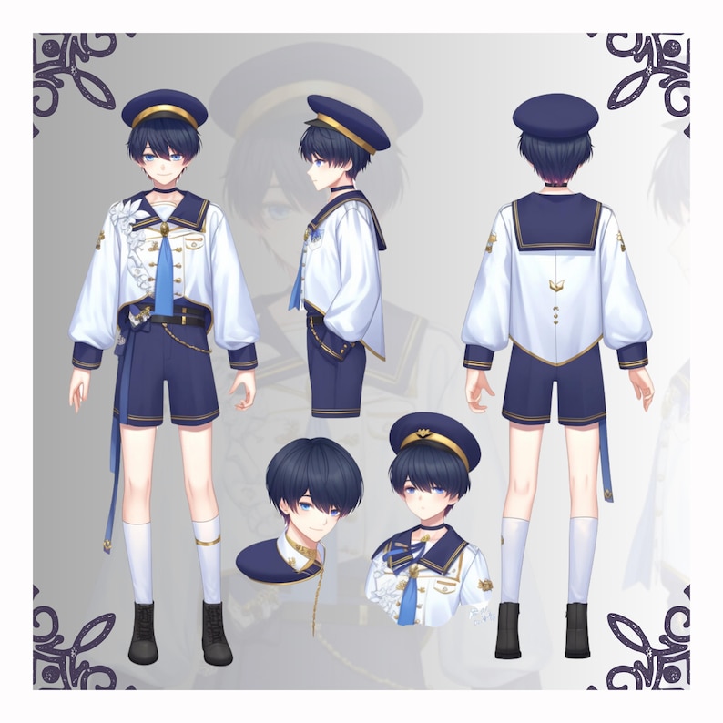 DND Character Sheet for Your Avatar, Custom Character Sheet and Vtuber ...