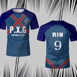 Blue Lock Shidou Jersey - Etsy