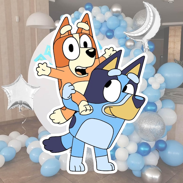 Bluey Cutouts - Etsy