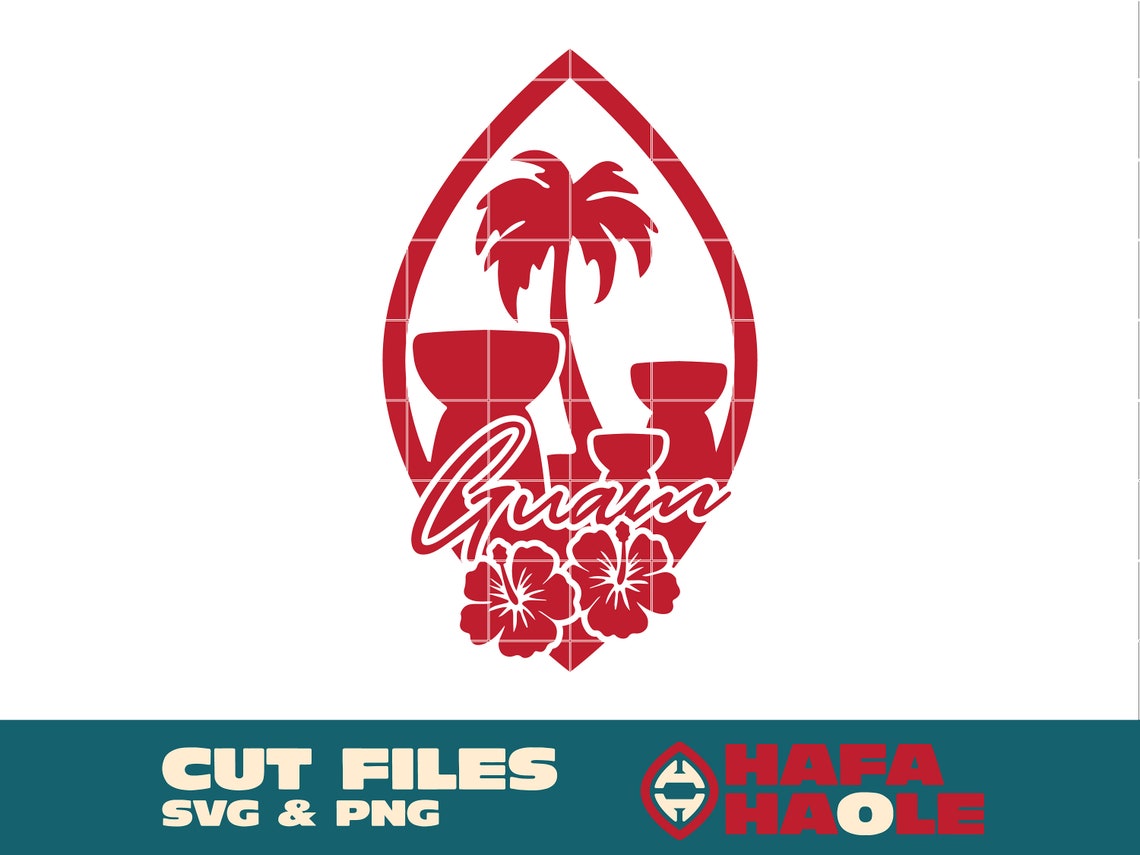 Guam Latte Stone Palm Tree - SVG, PNG Instant Digital Download - Laser ...