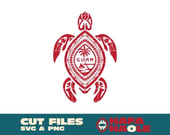 Floral Latte Guam CNMI Variants - SVG, PNG Instant Digital Download ...