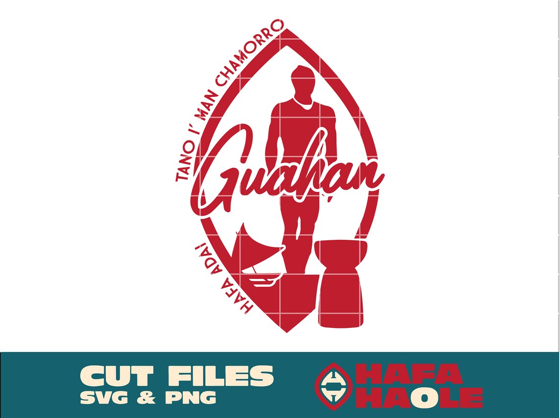 Guahan Chief Kepuha - SVG, PNG Instant Digital Download - Laser, Vinyl ...