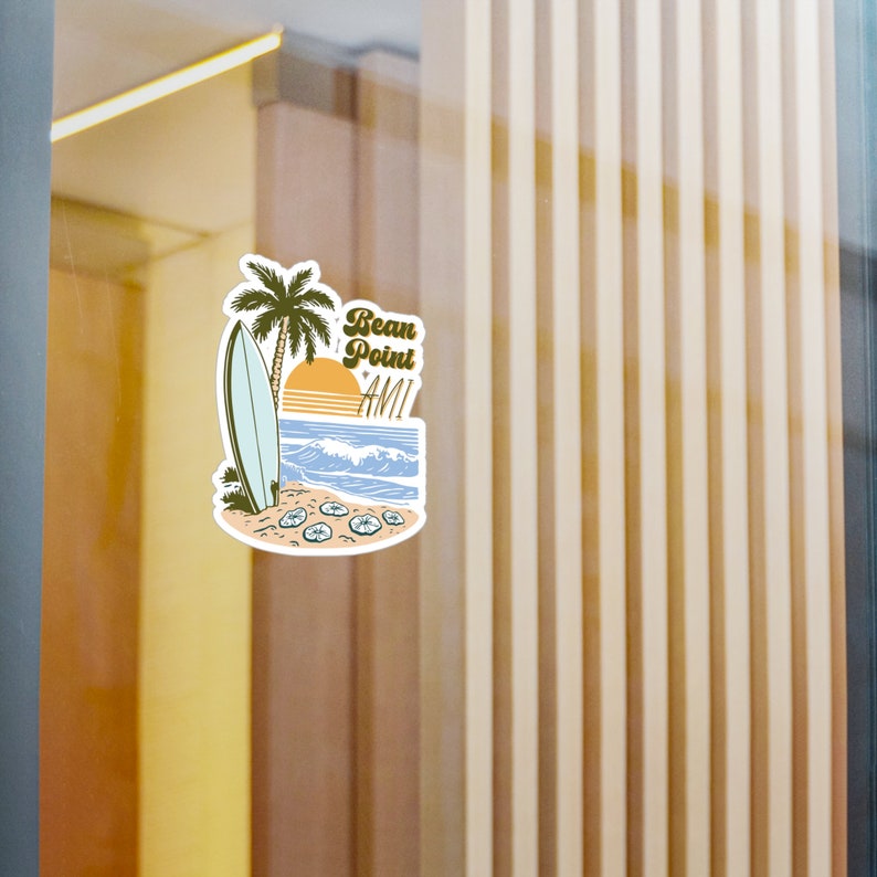 Anna Maria Island Kiss-cut Vinyl Decal AMI Bean Point - Etsy