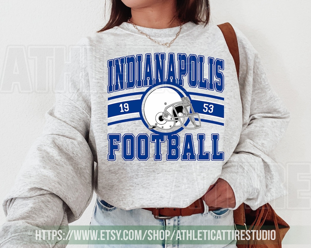 Indianapolis Football Vintage Sweatshirt T-shirt,indianapolis Colt ...