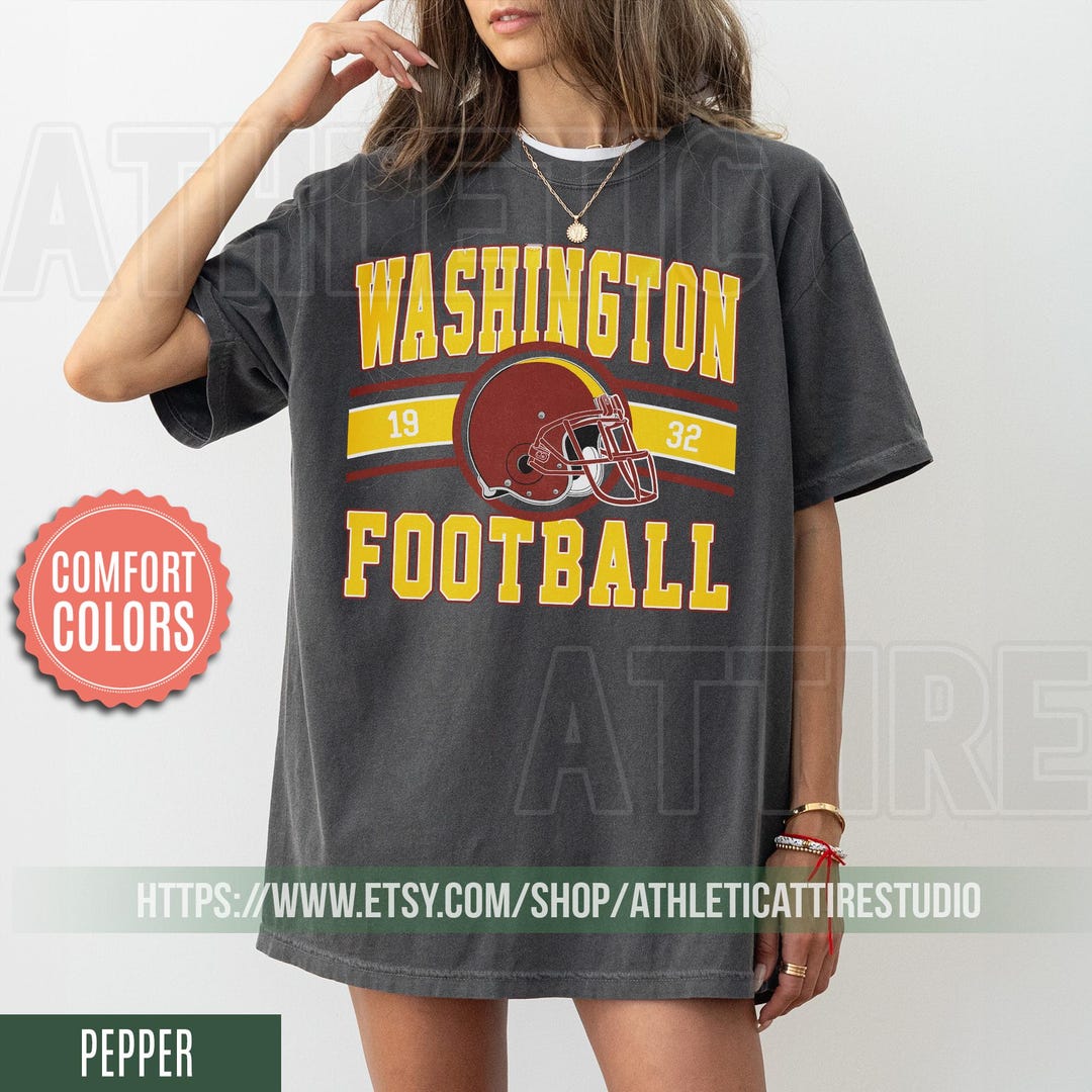Washington Football Vintage Style Comfort Colors T-shirt,washington ...