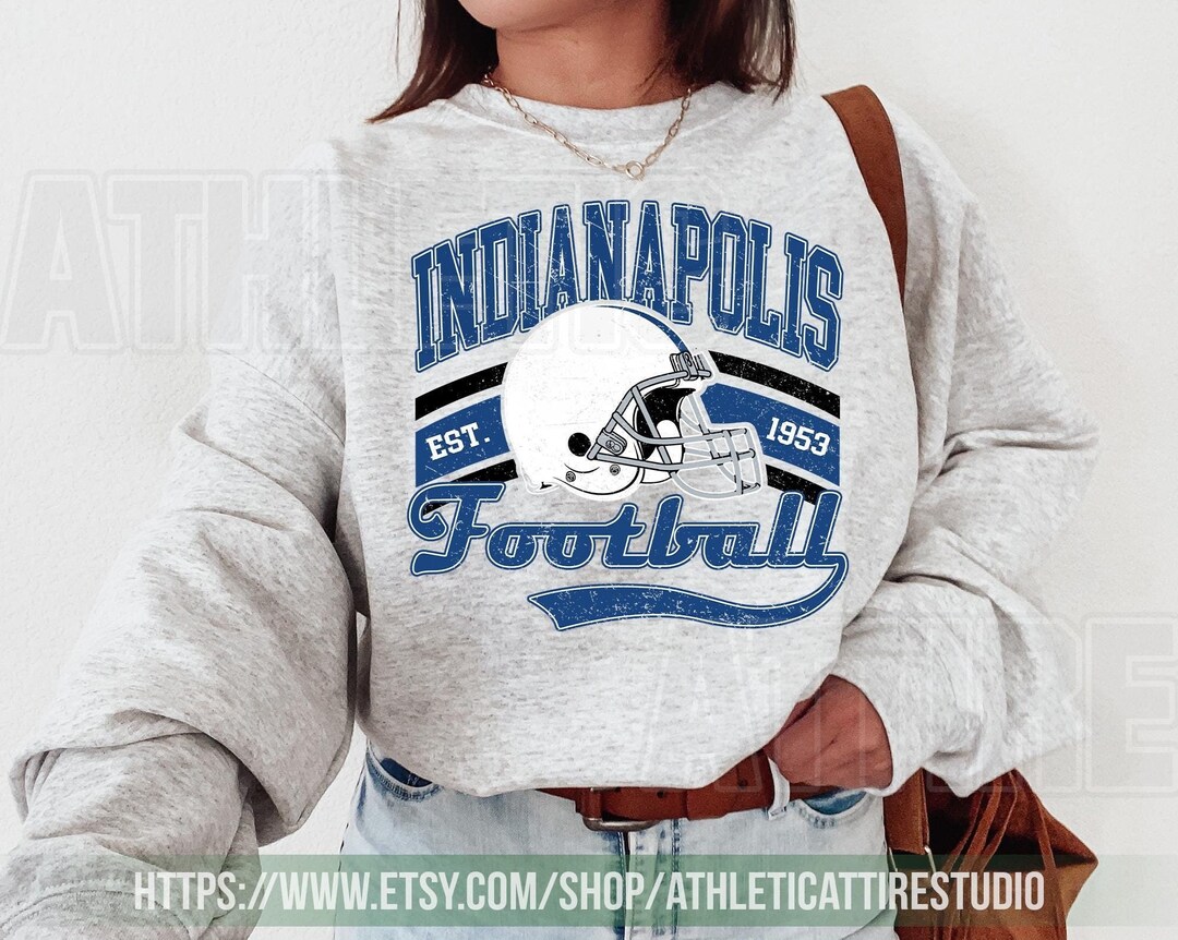 Indianapolis Football Vintage Sweatshirt T-shirt,indianapolis Colt ...