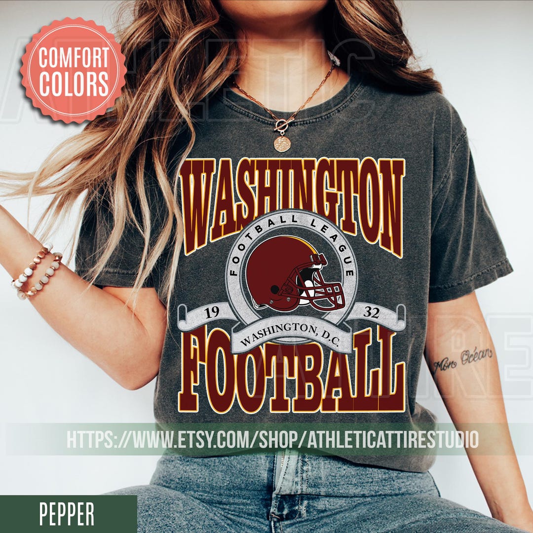 Washington Football Vintage Style Comfort Colors T-shirt, Washington T ...