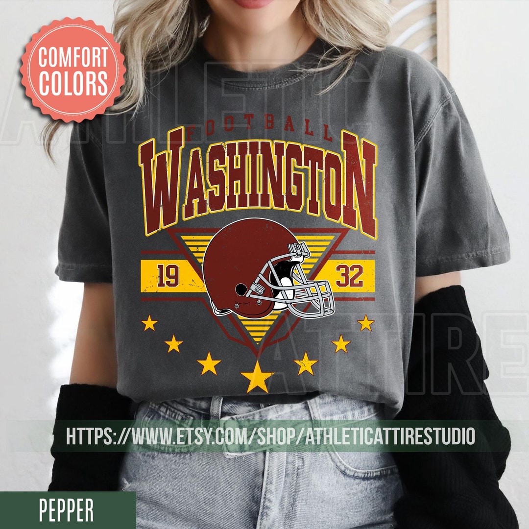 Washington Football Vintage Style Comfort Colors T-shirt,washington ...