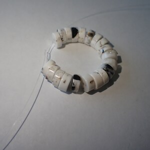 Rare White Buffalo tonopah Disc Shaped Beads 6x2.5-3mm 20 Pc - Etsy