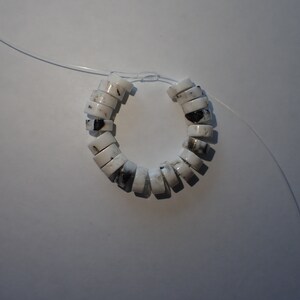 Rare White Buffalo tonopah Disc Shaped Beads 6x2.5-3mm 20 Pc - Etsy