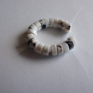 Rare White Buffalo (tonopah) Disc Shaped Beads - 5x2.5mm - 20 Pc - Etsy