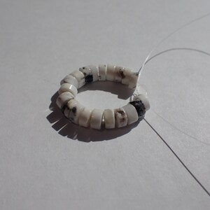 Rare White Buffalo (tonopah) Disc Shaped Beads - 5x2.5mm - 20 Pc - Etsy