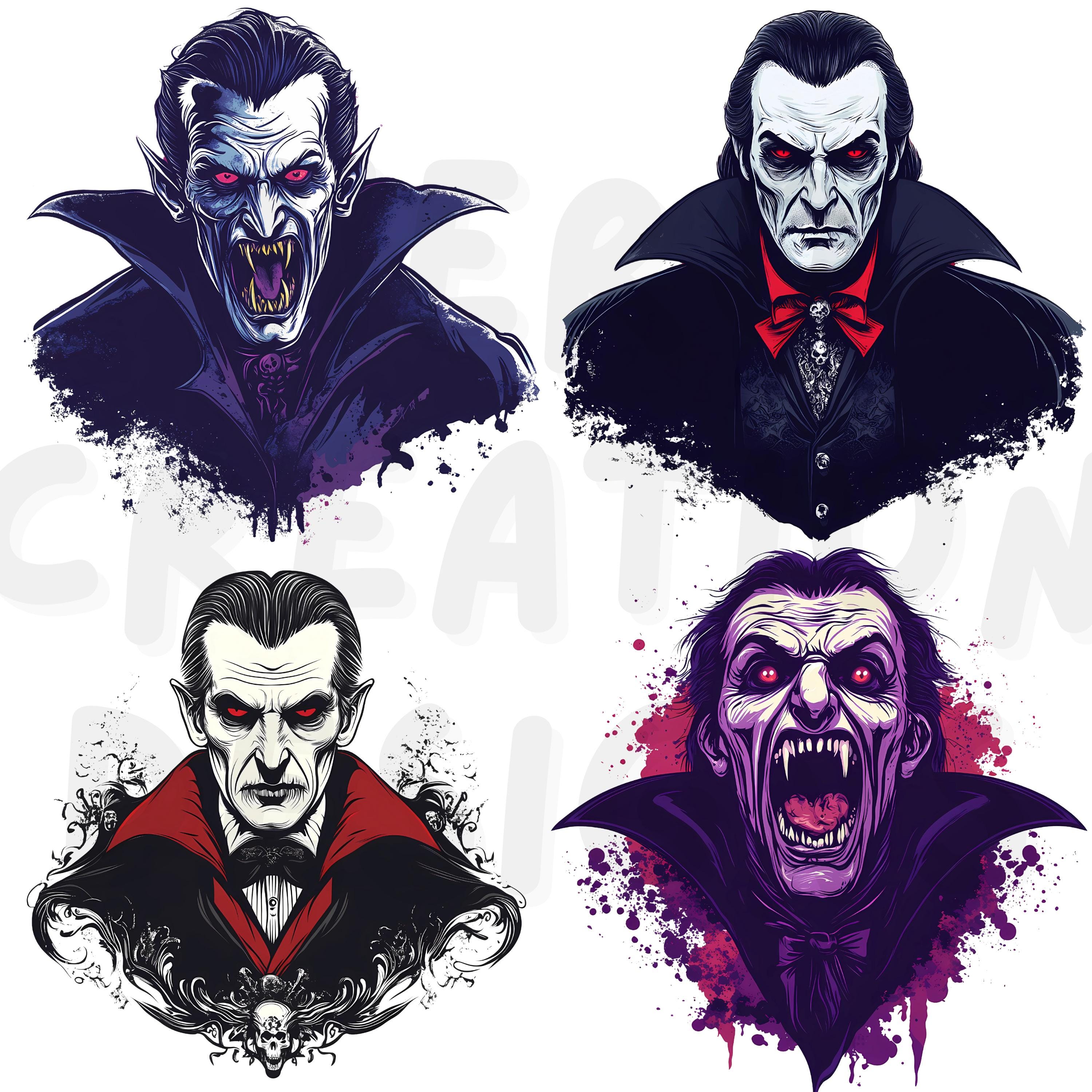Dracula Art Design Digital Download - Dracula PNG - 300 DPI ...