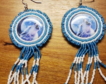 Wolf Bead Work | Etsy