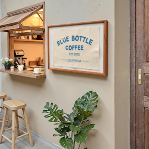 Custom Hand Embroidered Canvas Sign ,personalized Logo Sign for ...