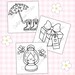 Cute & Cozy Easy Coloring Book by Color Me Mia Digital Coloring Set No ...