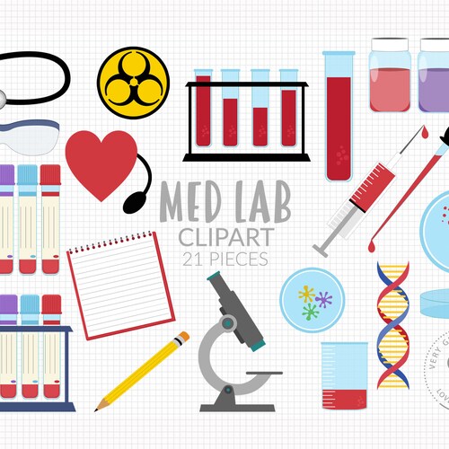 Laboratory Life Svg & Clip Art Medical Clinical Hospital Lab - Etsy