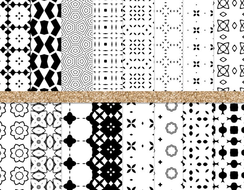 Seamless Pattern Overlays Bundle, 104 Seamless PNG Pattern Sheets With ...