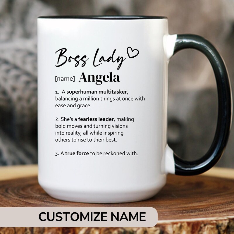 Boss Lady Mug - Etsy