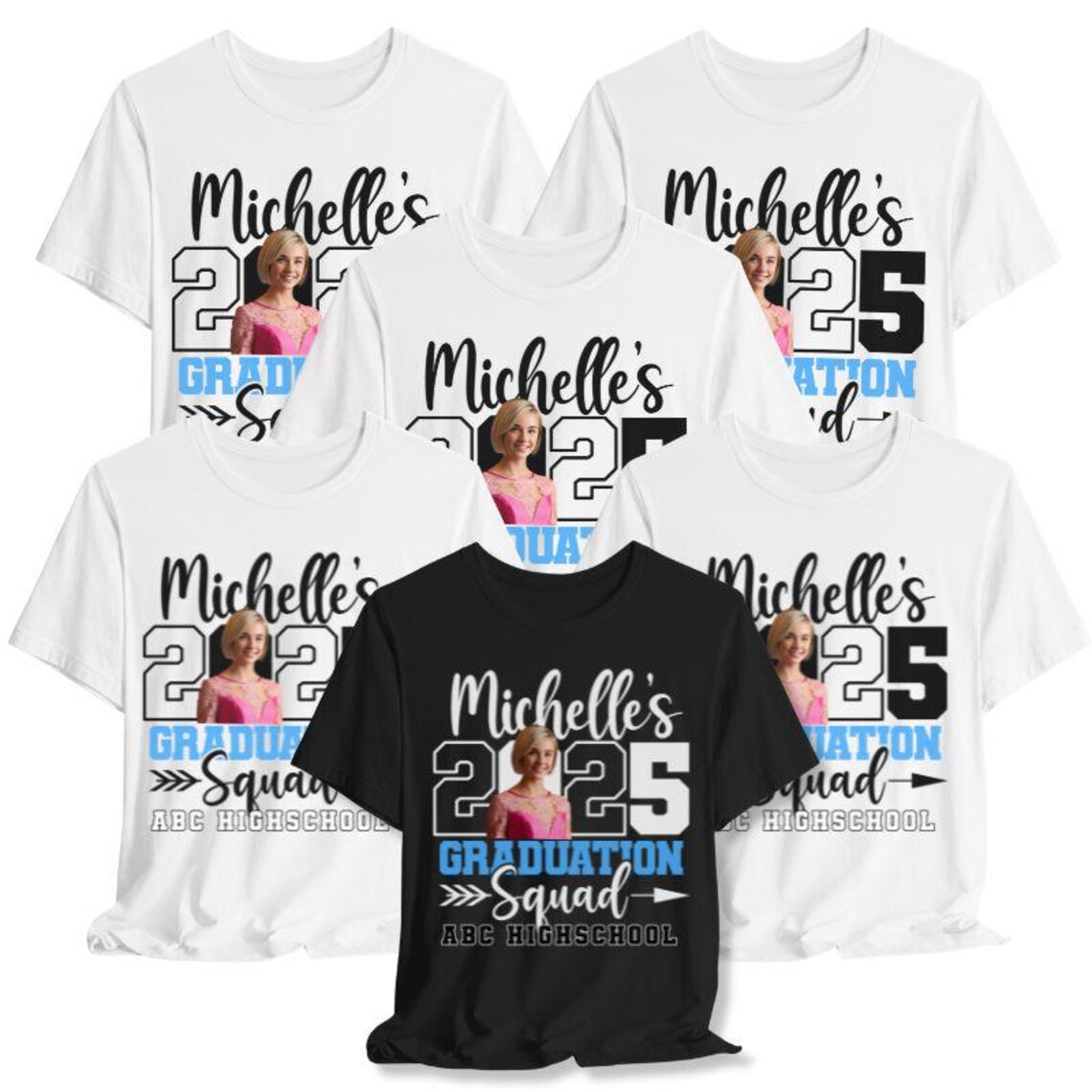 Custom Graduation Matching Family Tshirt Class of 2026 University ...