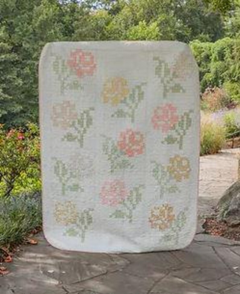 Flower Girl by My Sew Quilty Life - Vintage Stitching Box Kit - Moda ...