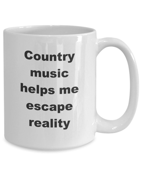 Country Music Coffee Mug Funny Gift Idea for Country - Etsy