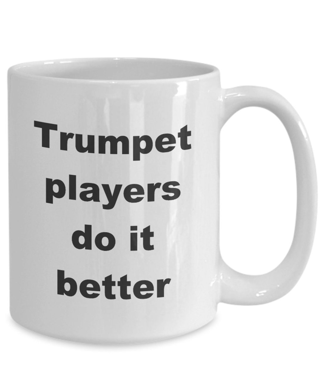 Trumpet Player Coffee Mug: Funny Music Gift - Etsy