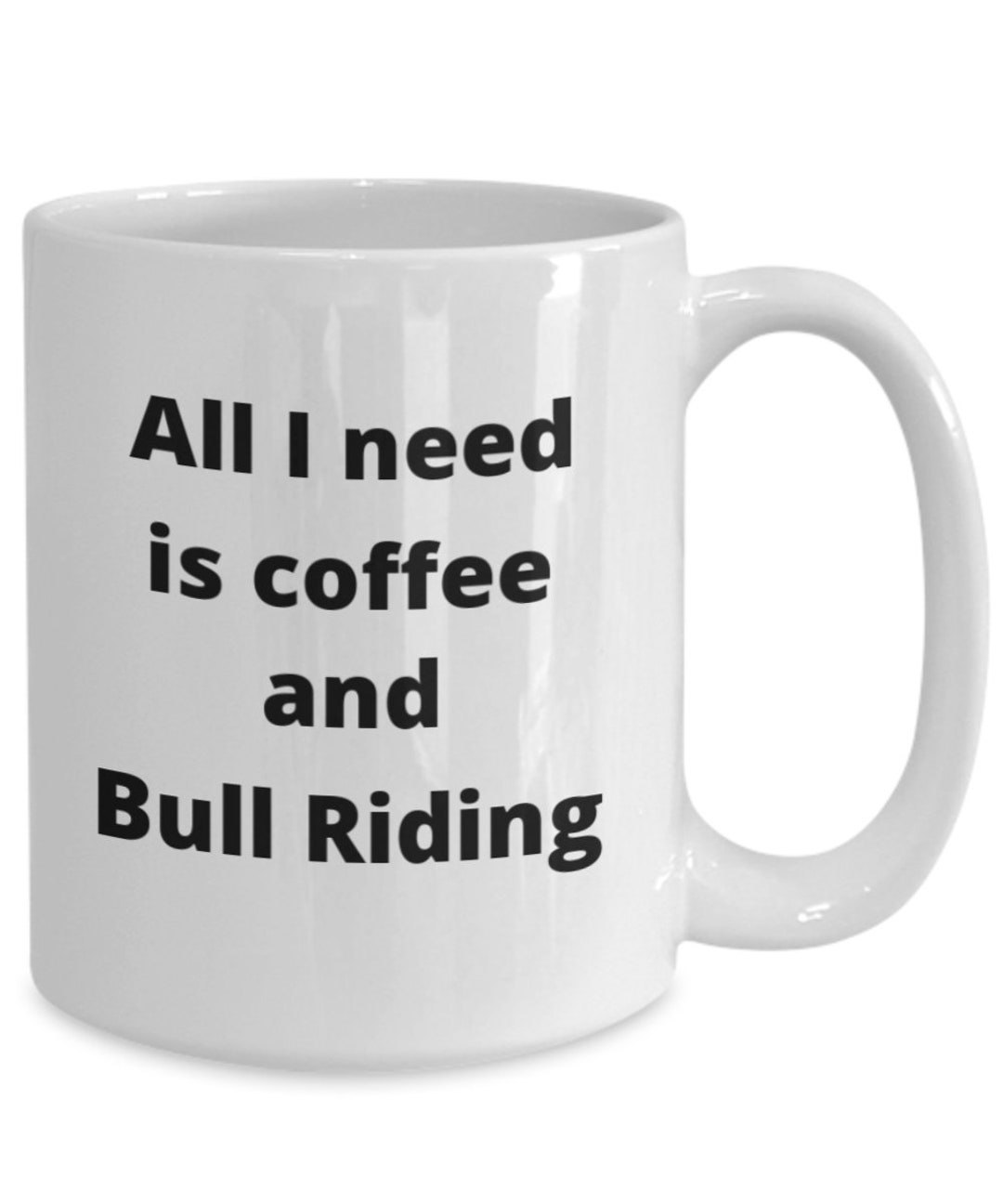 Bull Rider Coffee Mug Funny Gift Idea for Rodeo or Mechanical Bull ...