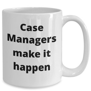 Case Manager Coffee Mug Funny Gift Idea for Social Worker Coworker Boss ...