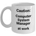 Computer System Manager Coffee Mug Funny Gift Idea for - Etsy