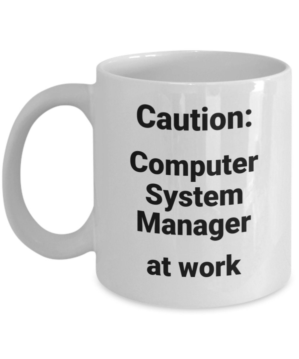 Computer System Manager Coffee Mug Funny Gift Idea for - Etsy