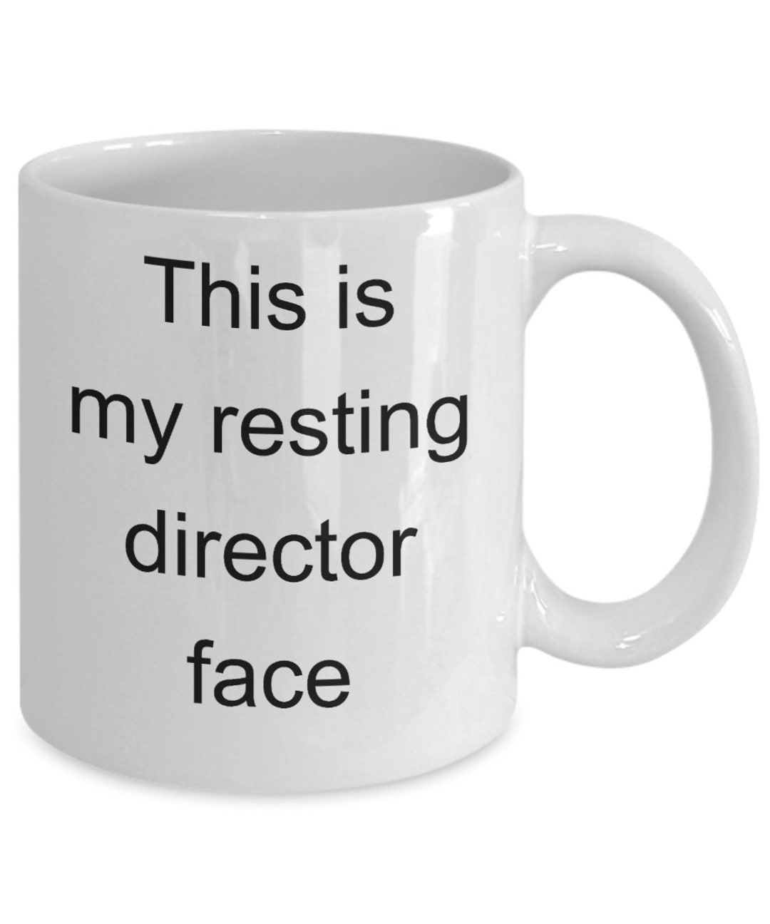 Funny Director Mug: Resting Director Face Gift - Etsy