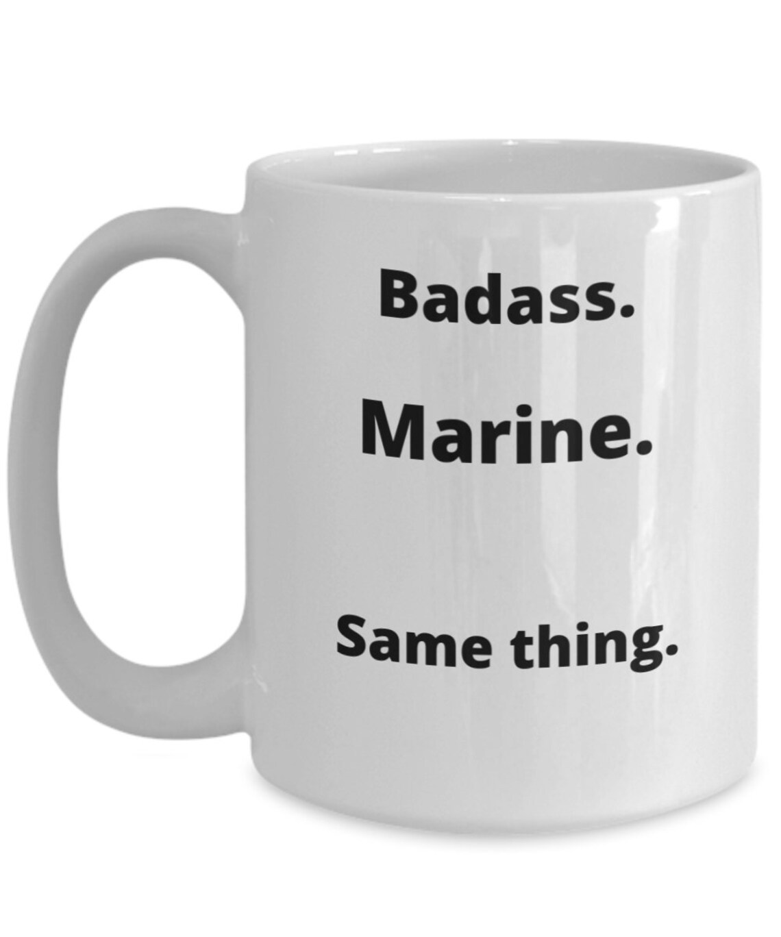 Funny Marine Gift 15 Oz Mug Marine Corps Gift Gift For Etsy