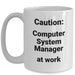 Computer System Manager Coffee Mug Funny Gift Idea for - Etsy