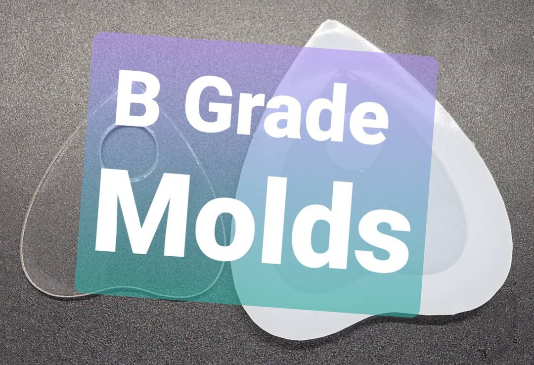 B Grade Molds 1/8 in Deep for Resin - Etsy