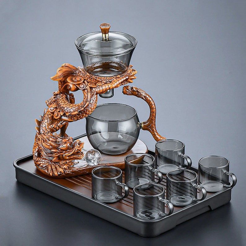 Glass Tea Set Heat-resistant Glass Tea Set Thickened Glass Teapot ...