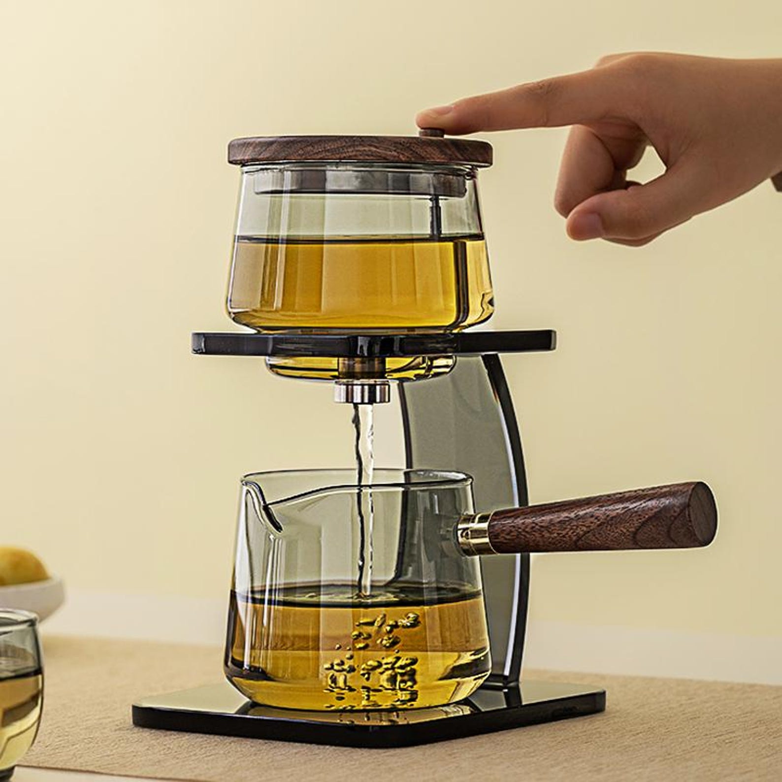 Glass Automatic Tea Sethigh Temperature Glass Kung Fu Tea Setglass Tea ...