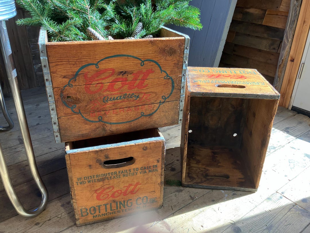Cott to Be Good Rustic Wooden Crates From New Hampshire & Massachusetts ...