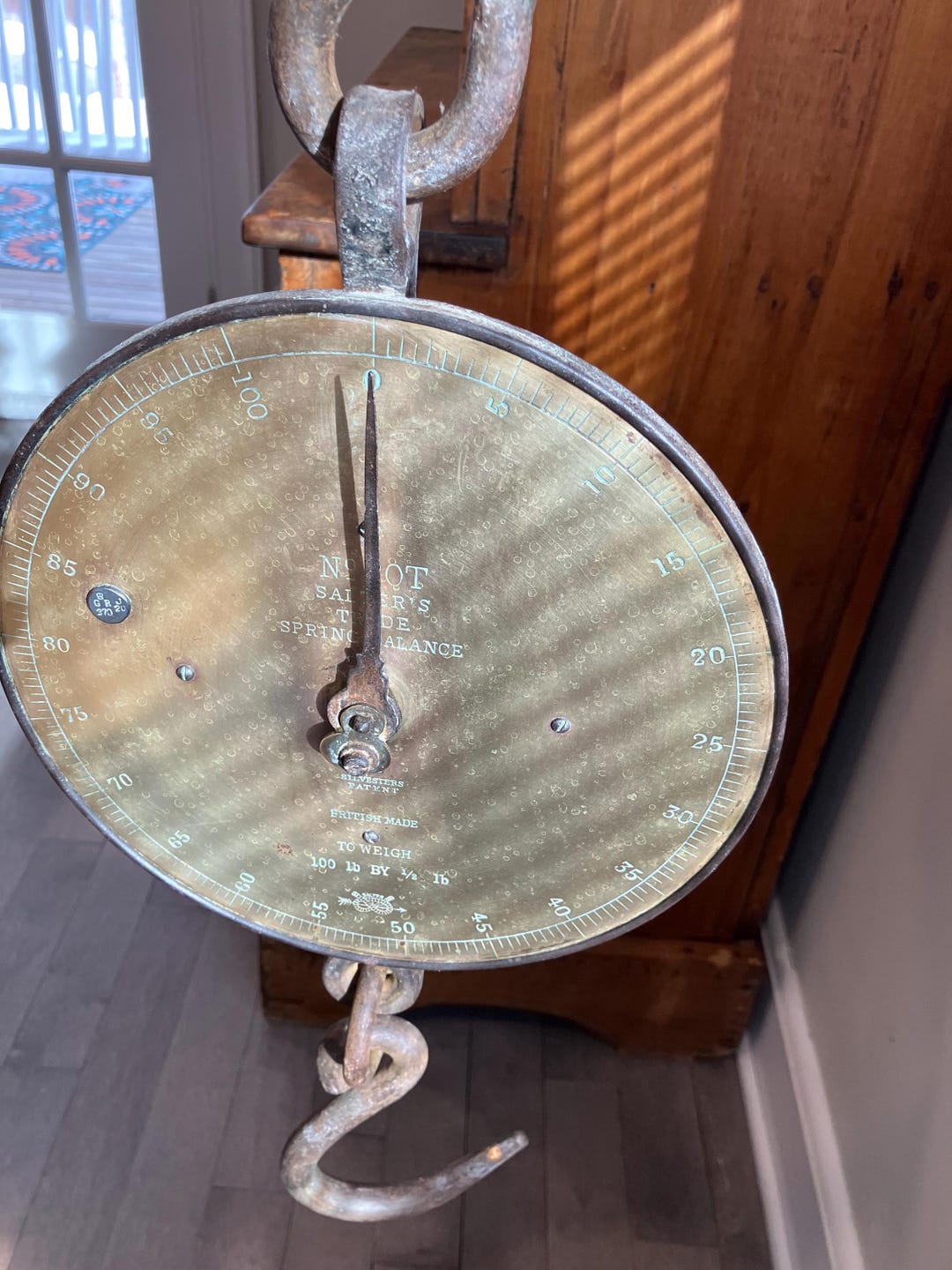 Salter No. 20T Trade Spring Balance - Vintage Scale - British ...