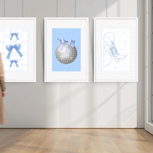 Love Shack Fancy Wall Art, Printable Wall Art, Coquette Room Decor, Set ...