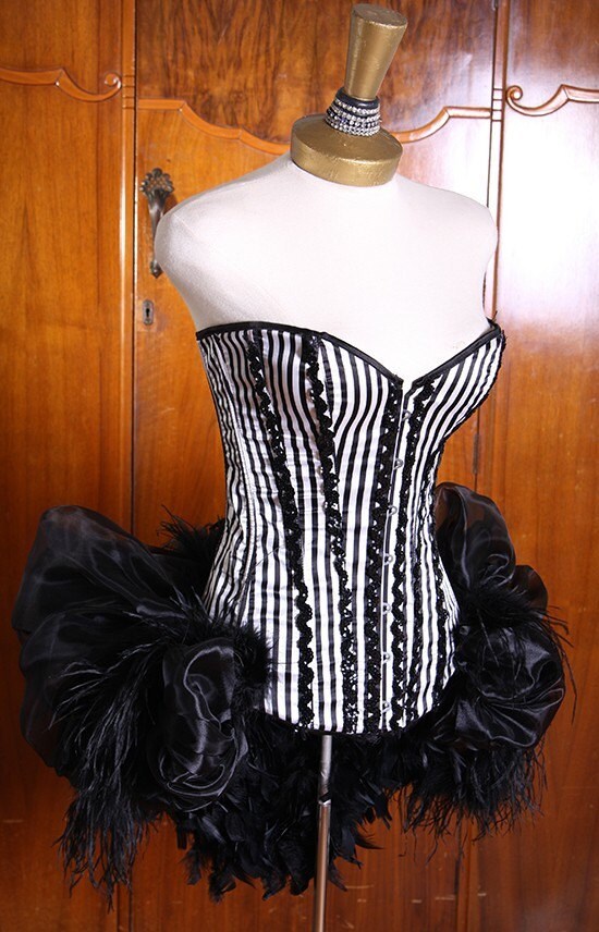 The Velvet Circus Ringmaster Burlesque Corset Costume S - Etsy