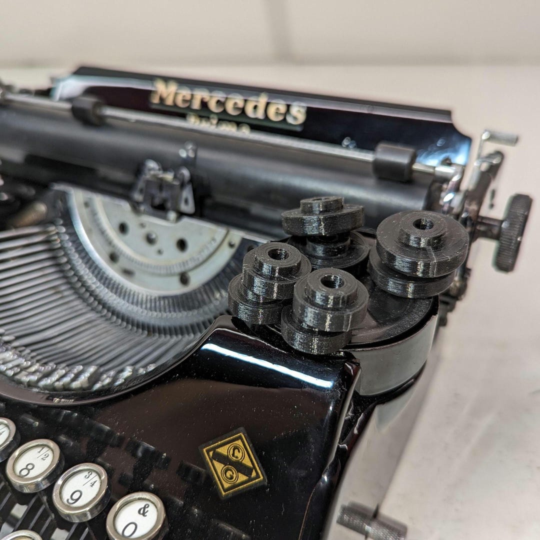 Mercedes Prima / Superba Typewriter and Case Feet- Set of 8 Pieces - Etsy