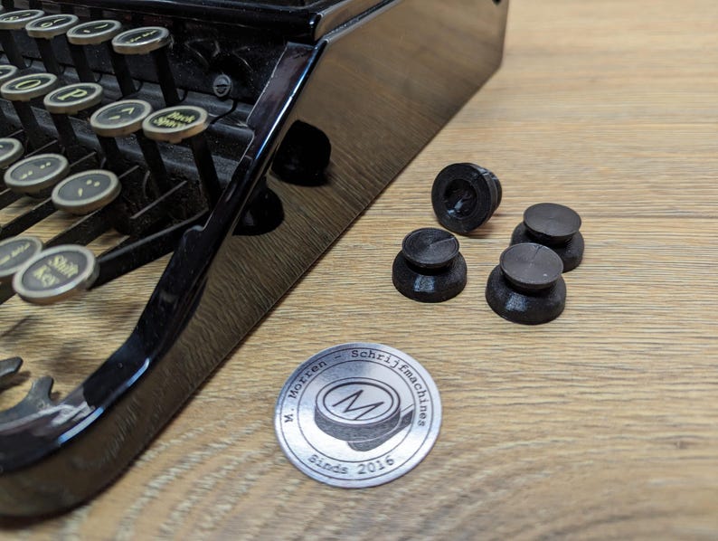 Corona 4 'four' / Junior Typewriter Feet - Set of 4 - Etsy