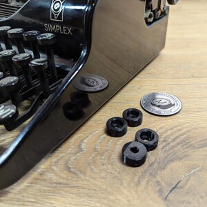 Olympia Simplex Typewriter Feet - Set of 4 - Etsy