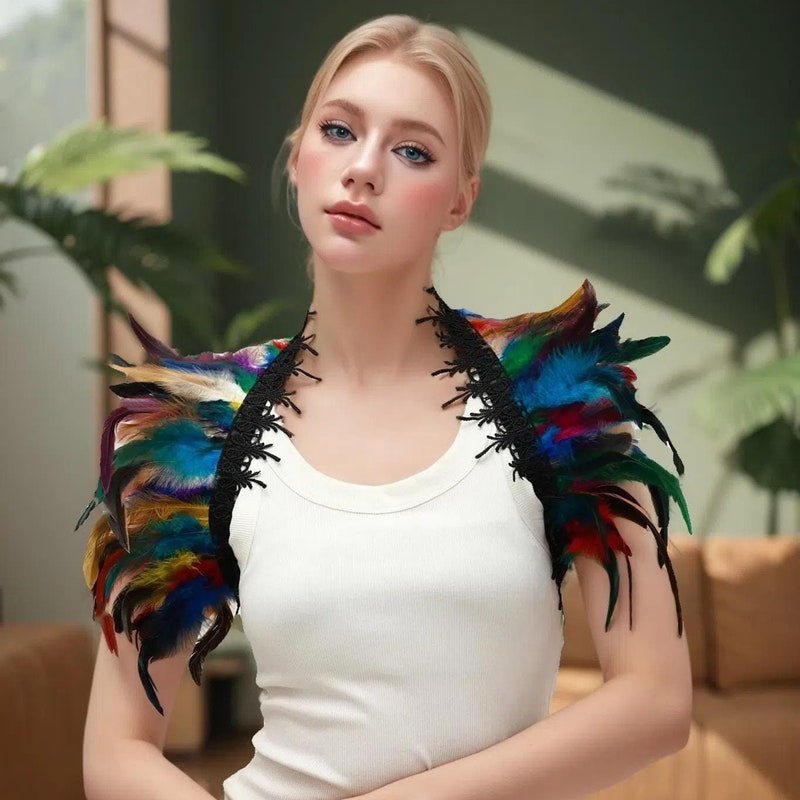 Feather Shrug - Etsy