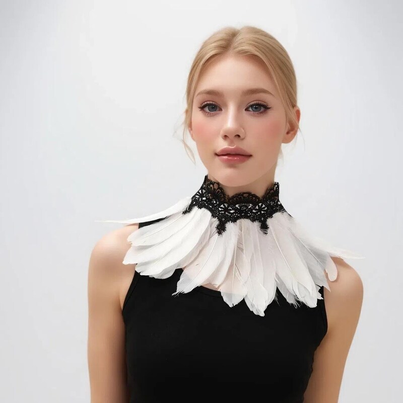Feather Collar - Etsy