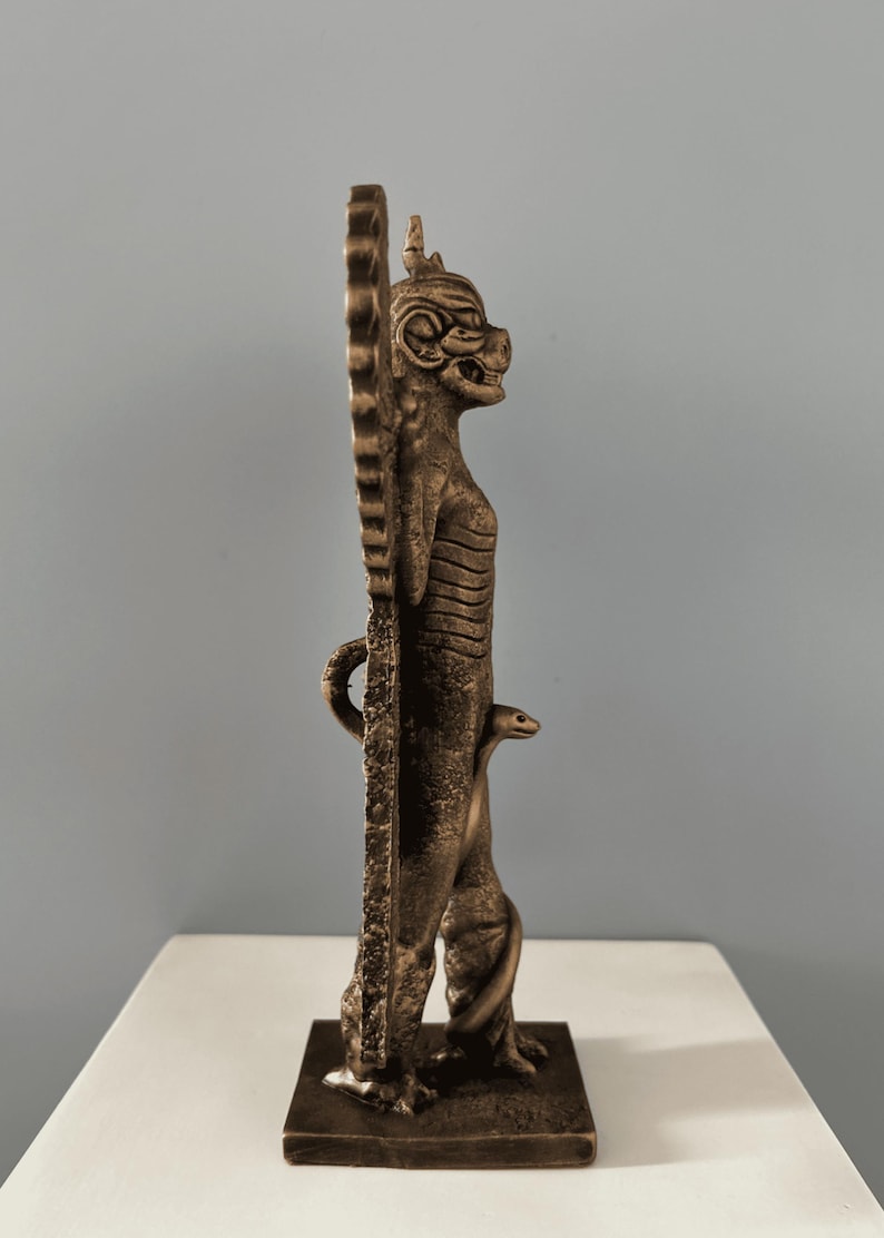 Pazuzu Statue, 30 Cm 12 In, Sumerian Bust Sculpture, Exorcist, Home ...