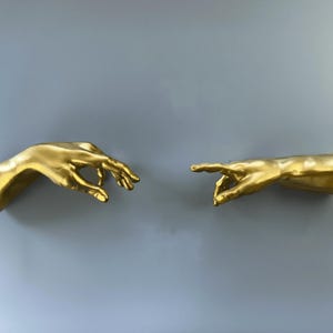 Creation of Adam Wall Sculpture, Michelangelo Art - Etsy