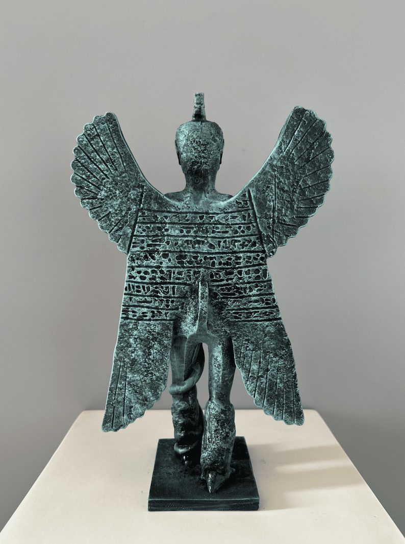 Pazuzu Statue, 30 Cm 12 In, Sumerian Bust Sculpture, Exorcist, Home ...