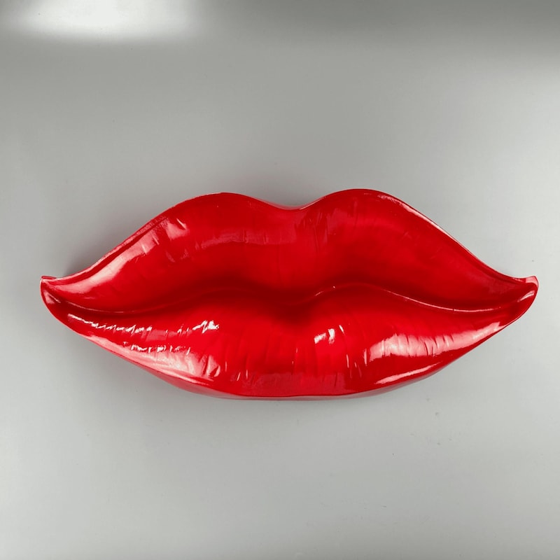 Lips Hanging Sculpture - Etsy
